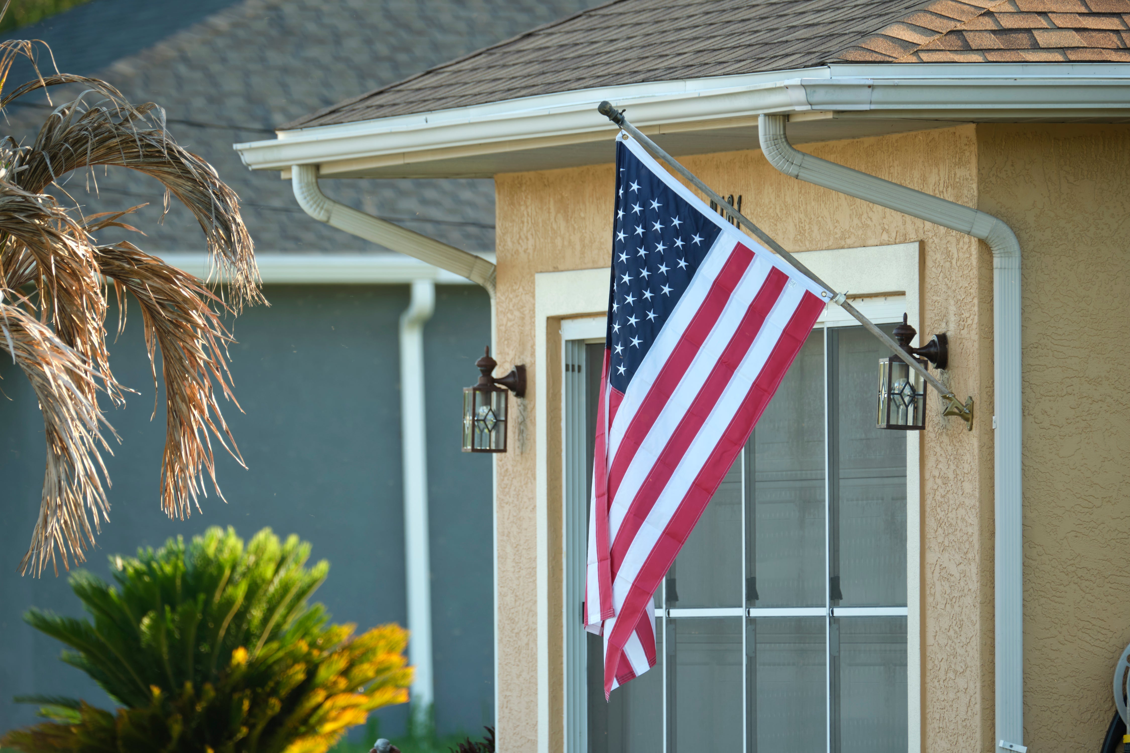 Outdoor Flag Brackets for Wall-Mounted Display – Kengla Flag Company